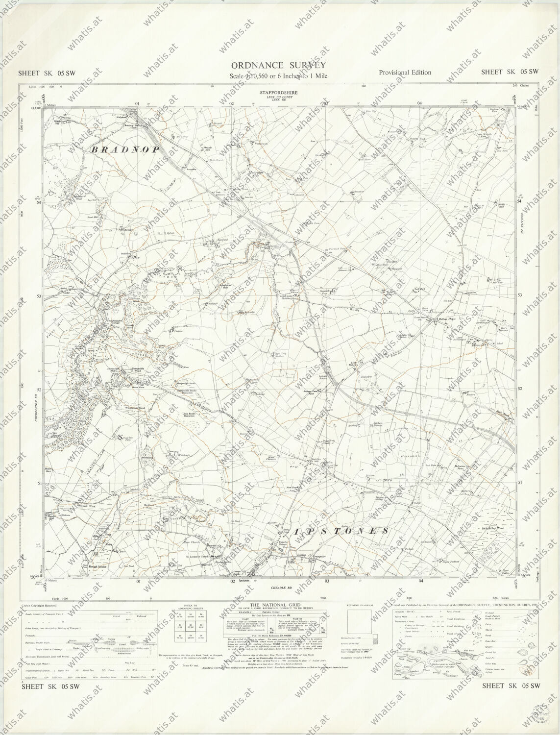 175-081│1955│SK 05 SW││UK. Ordnance Survey│UK. GB.│1‒10560. d OSGB36. e ...
