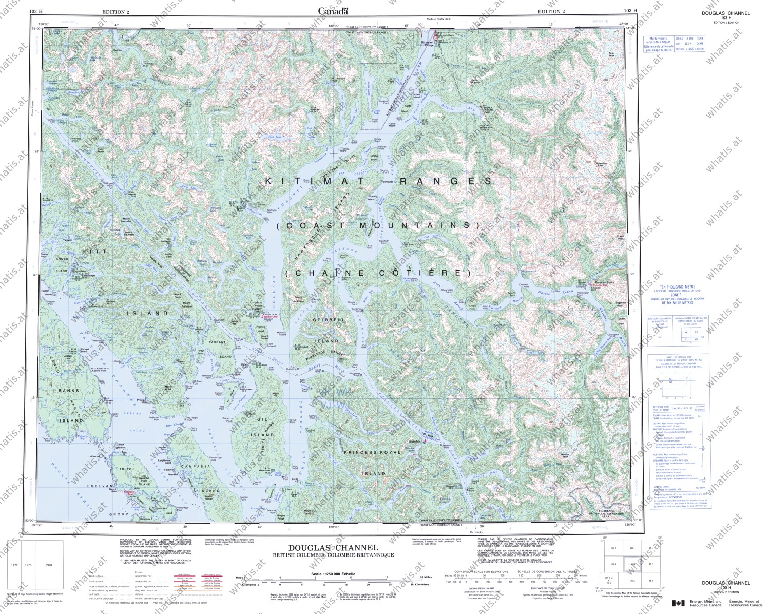 NN-09 3-2│1989│103H│Douglas Channel│CA. Centre for Mapping│CA. A501│d ...